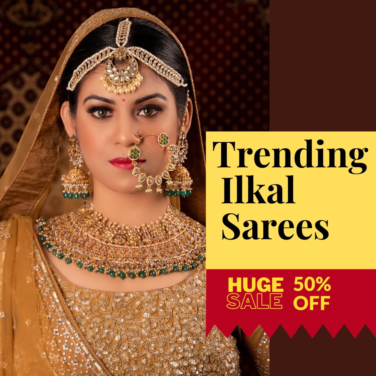 One Step to All Beautiful Traditional Ilkal Sarees - One Step to All ...